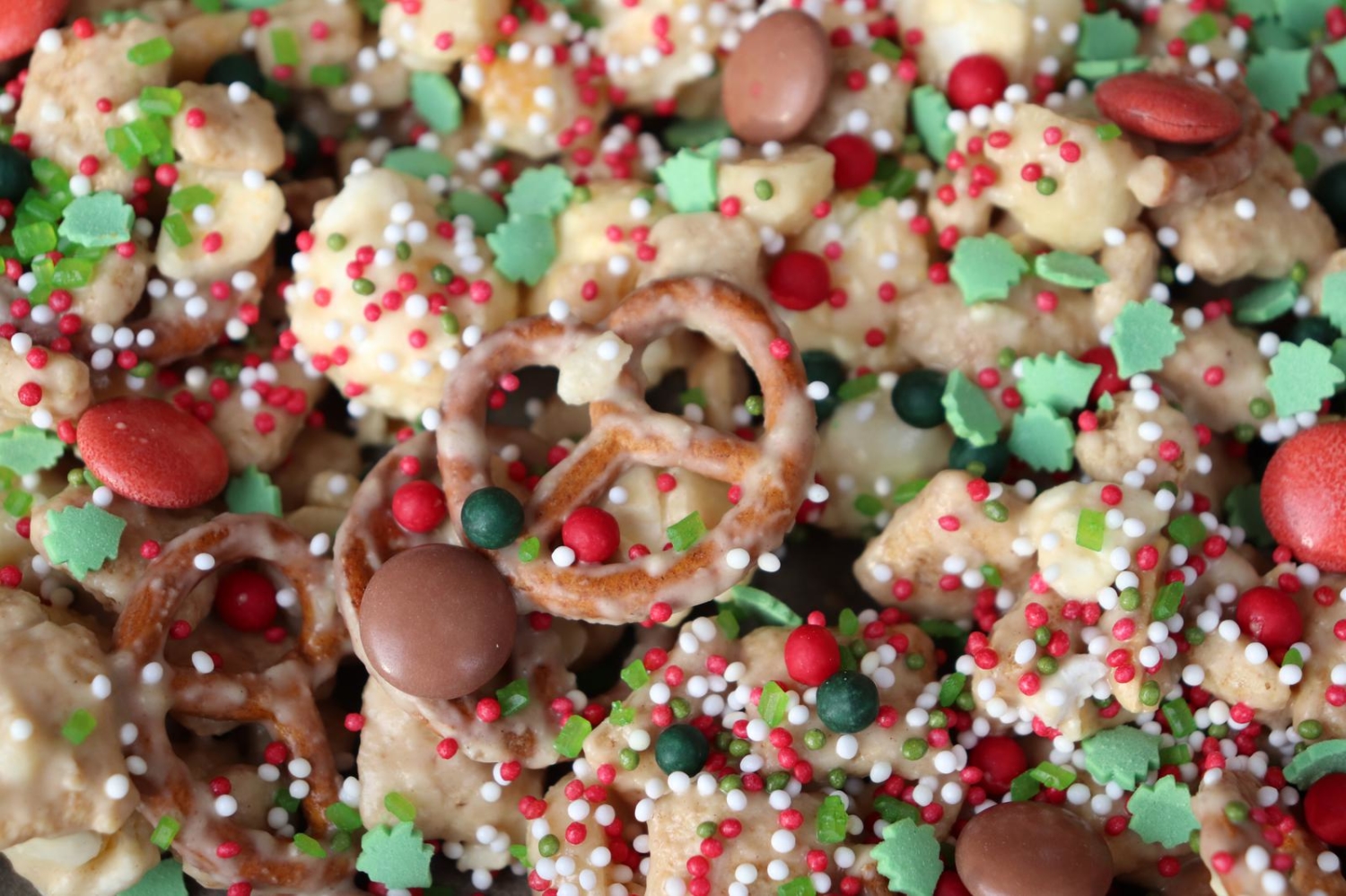 Christmas Crunch Mit Dunkler Schokolade